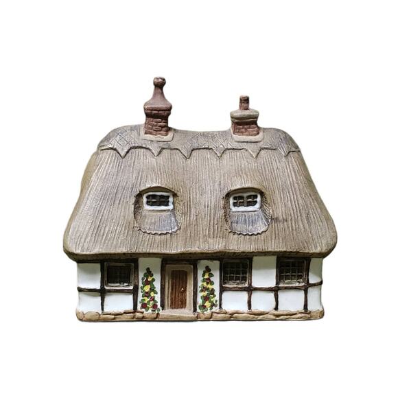 Danby Village | Accents | Vintage Denby Village Thatched Cruck Cottage ...